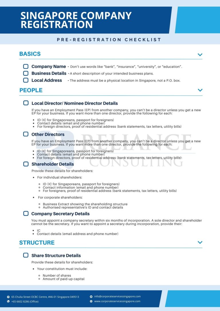 Complete Guide to Company Registration in Singapore
